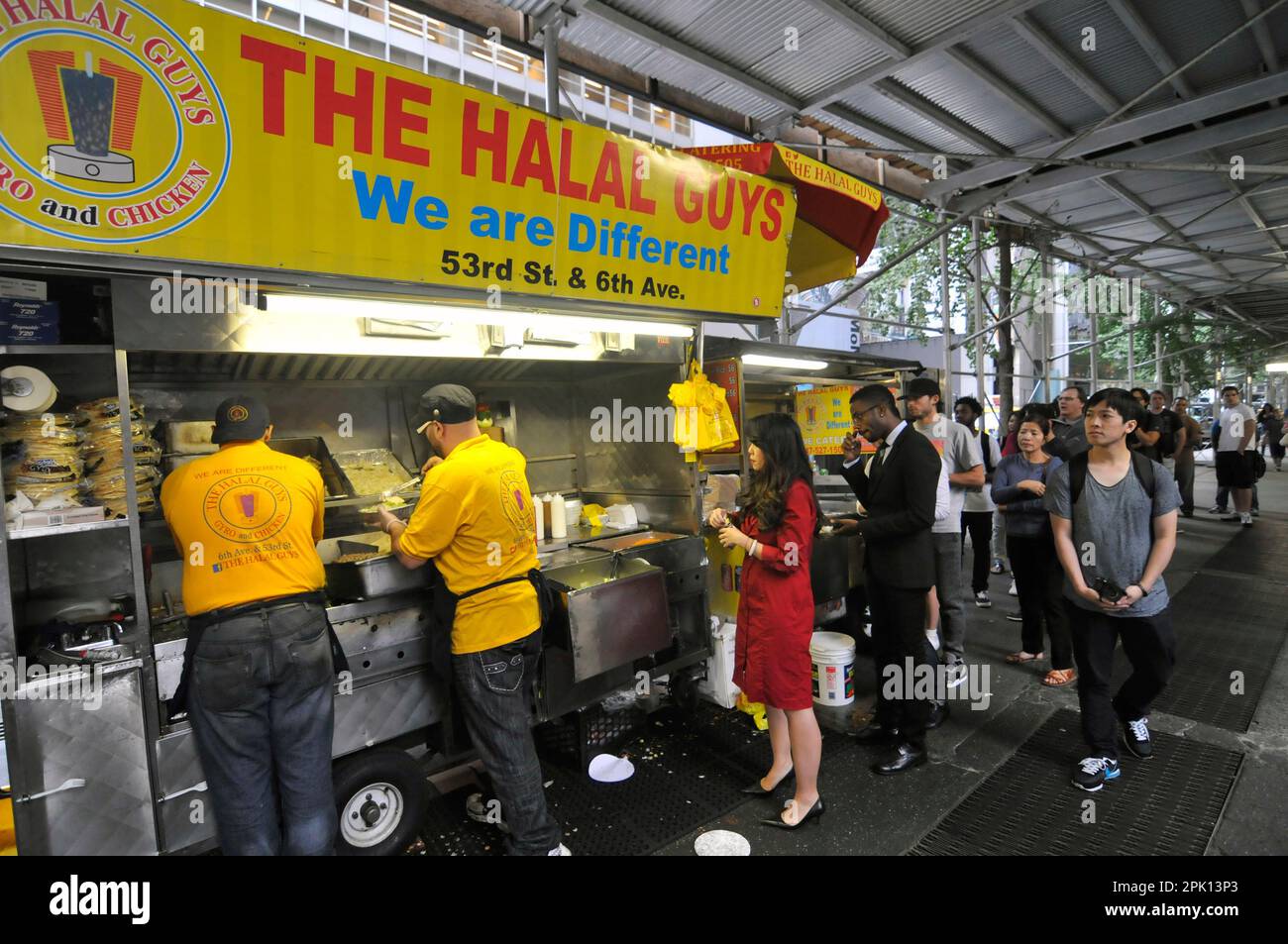 6th ave and 53rd street in manhattan hi-res stock photography and images - Alamy