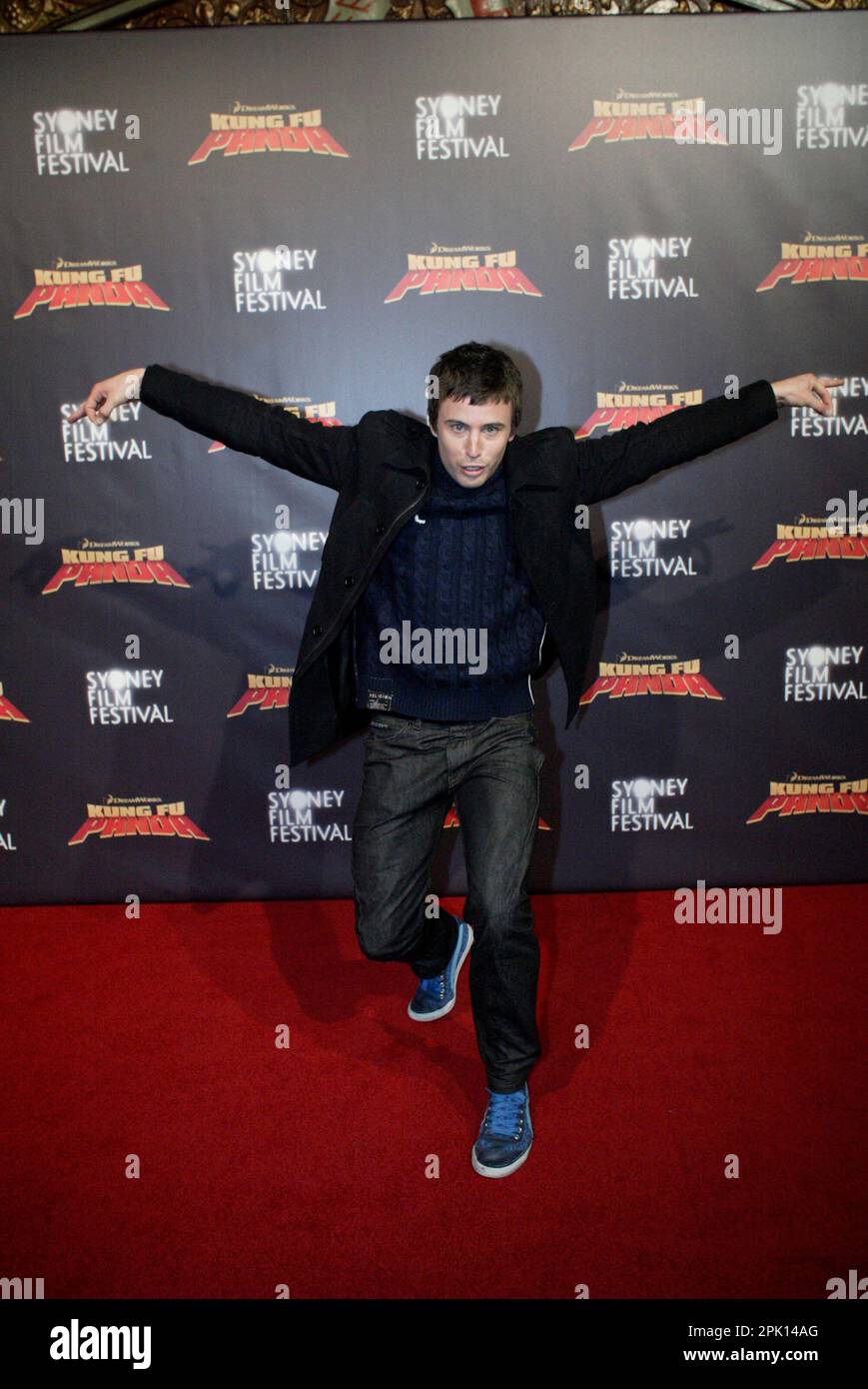 James Tobin The premiere of Kung Fu Panda at the State Theatre. Sydney ...