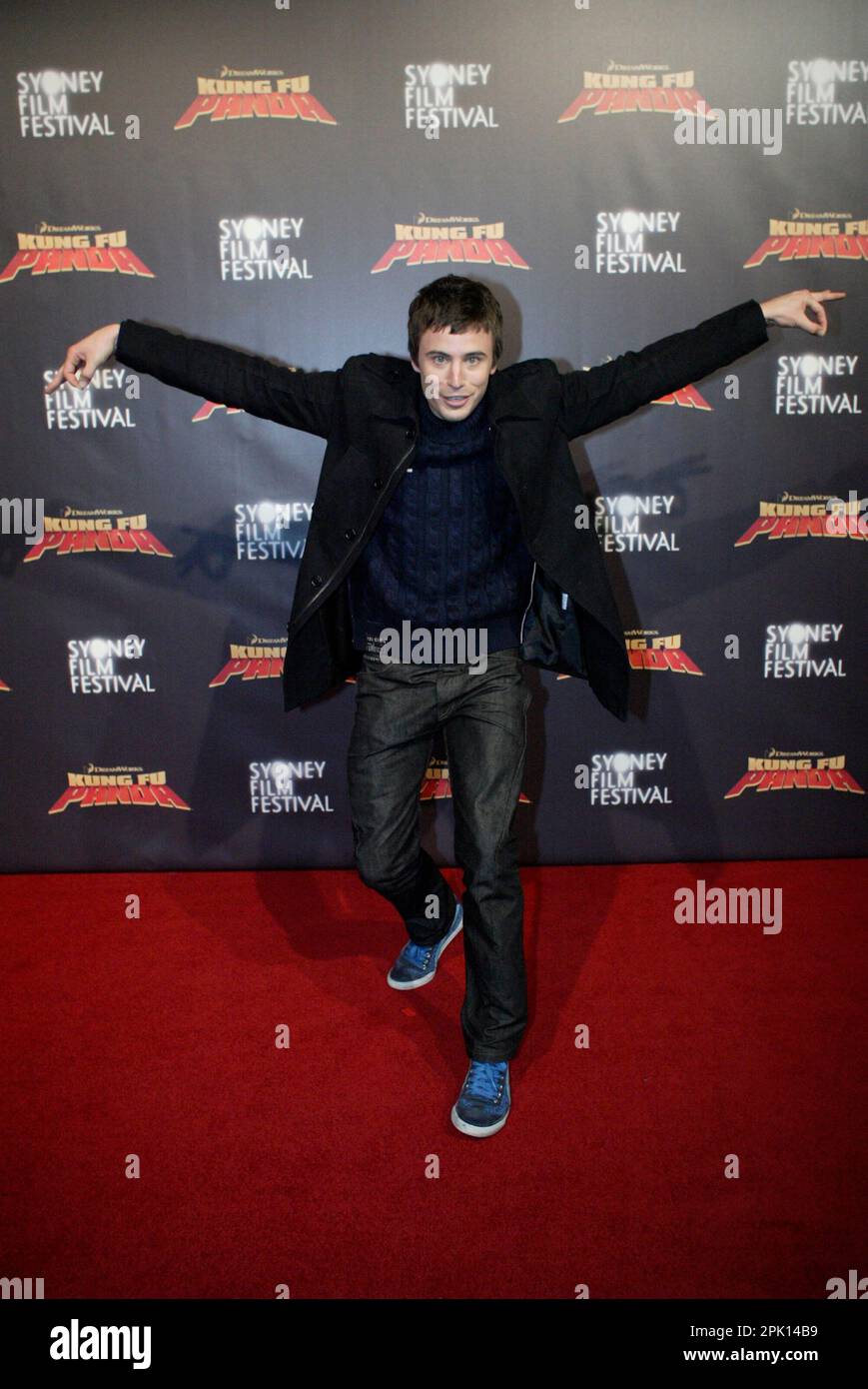 James Tobin The premiere of Kung Fu Panda at the State Theatre. Sydney ...