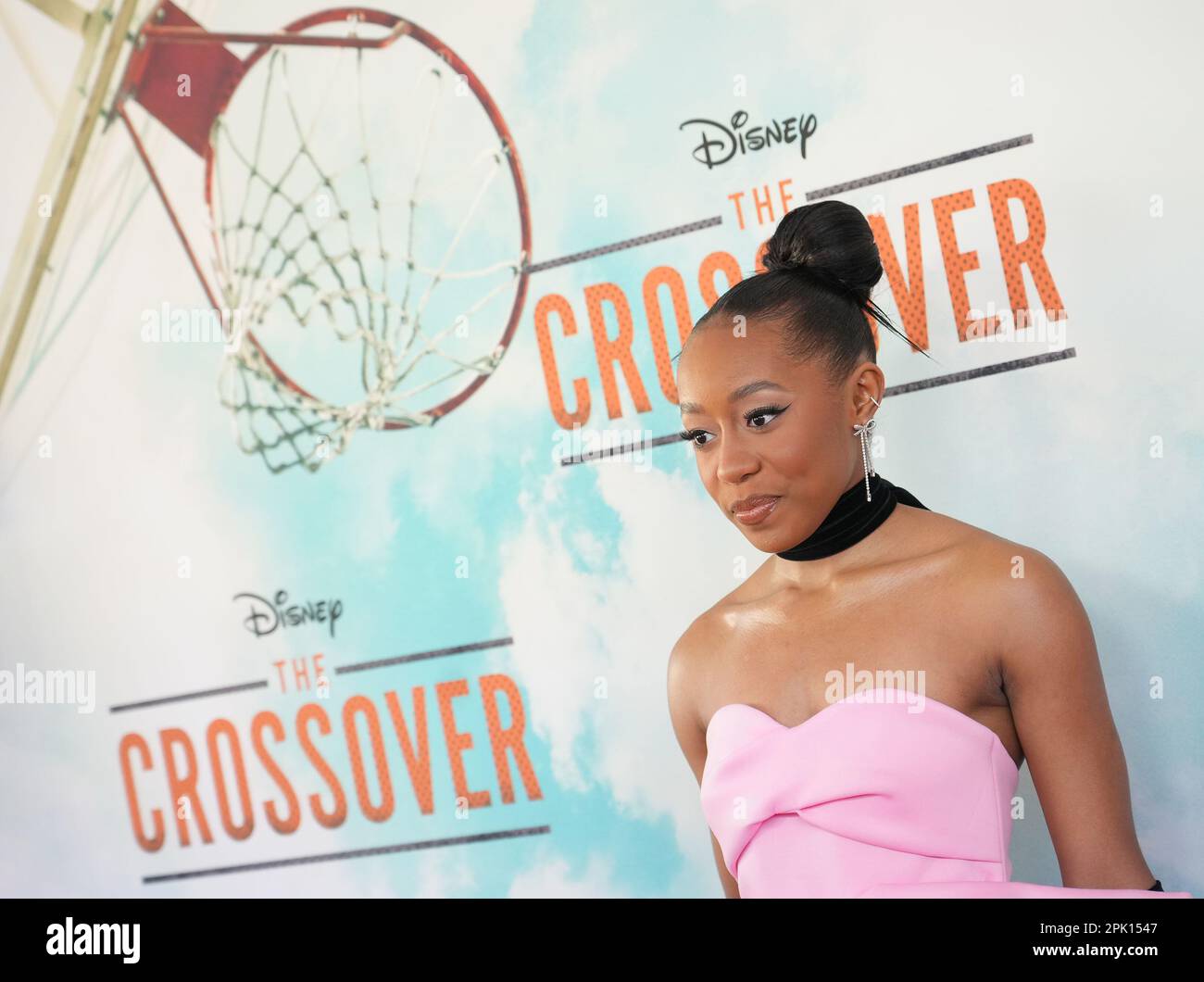 Los Angeles, USA. 04th Apr, 2023. Skyla I'Lece arrives at the Disney Original Series' THE ...