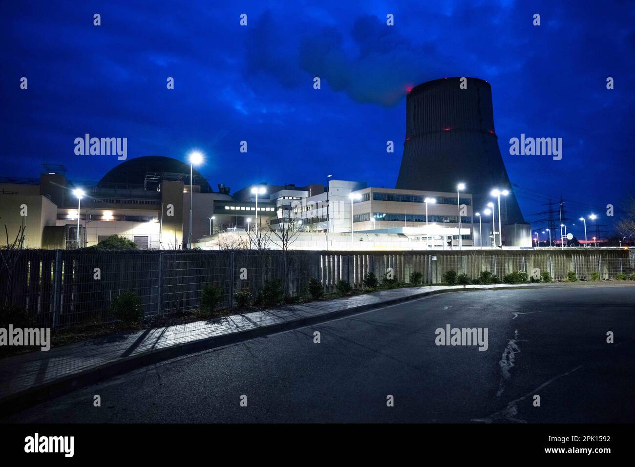 Lingen, Germany. 04th Apr, 2023. The Emsland nuclear power plant. 62 ...