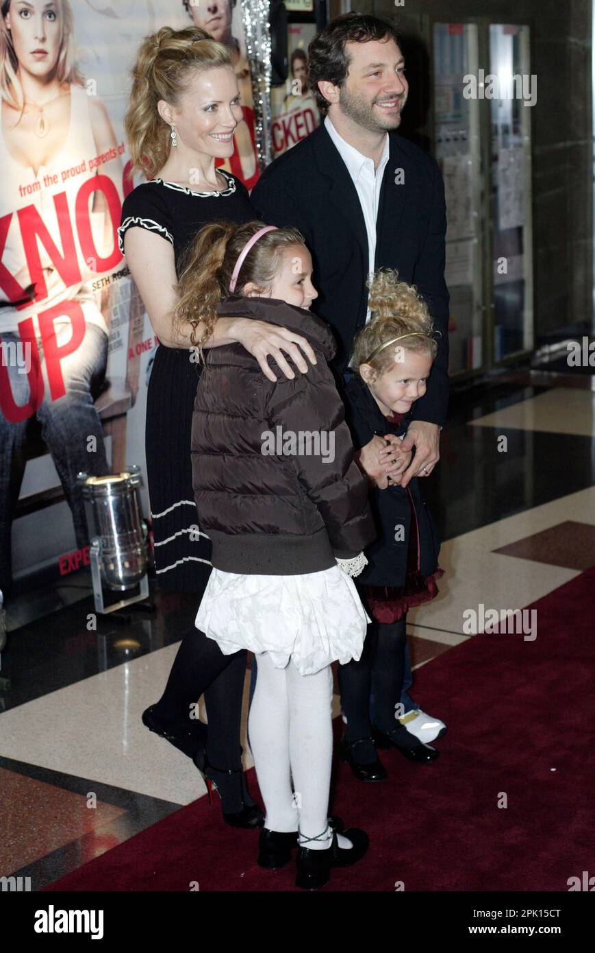Leslie Mann, Judd Apatow and their at the Australian premiere of ...