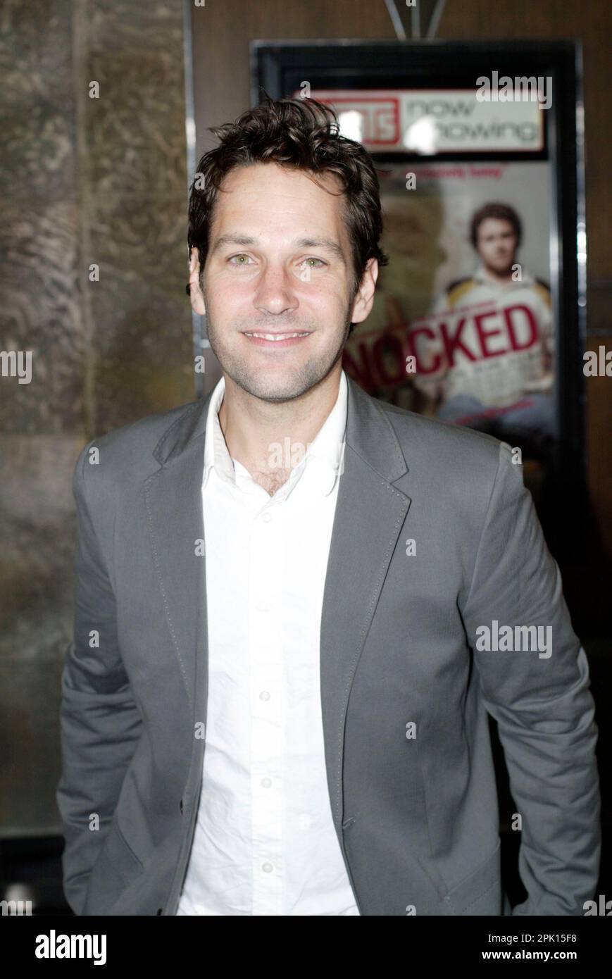 Paul Rudd at the Australian premiere of Knocked-Up. Entertainment ...