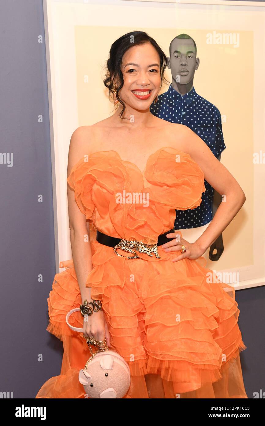 New York, USA. 04th Apr, 2023. Carla Shen attends the 2023 Tribeca Ball ...
