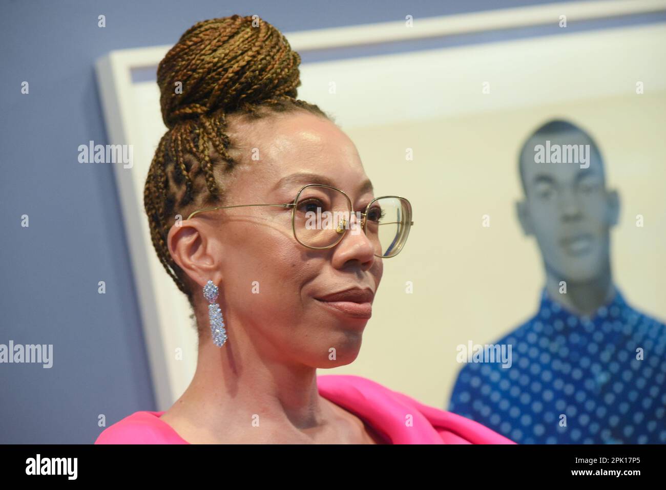 New York, USA. 04th Apr, 2023. Amy Sherald attends the 2023 Tribeca ...
