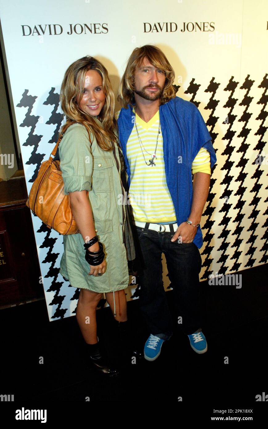 Designer Pip Edwards (left) and MC Double D from Sneaky Sound System at ...