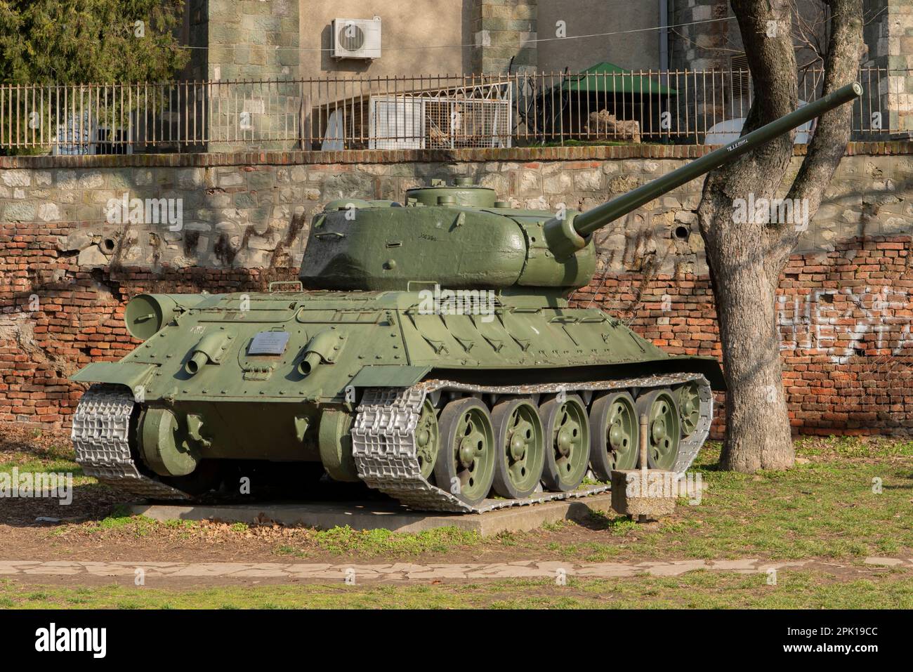 T-34 Tank at Military Museum in Belgrade, Serbia Stock Photo - Alamy
