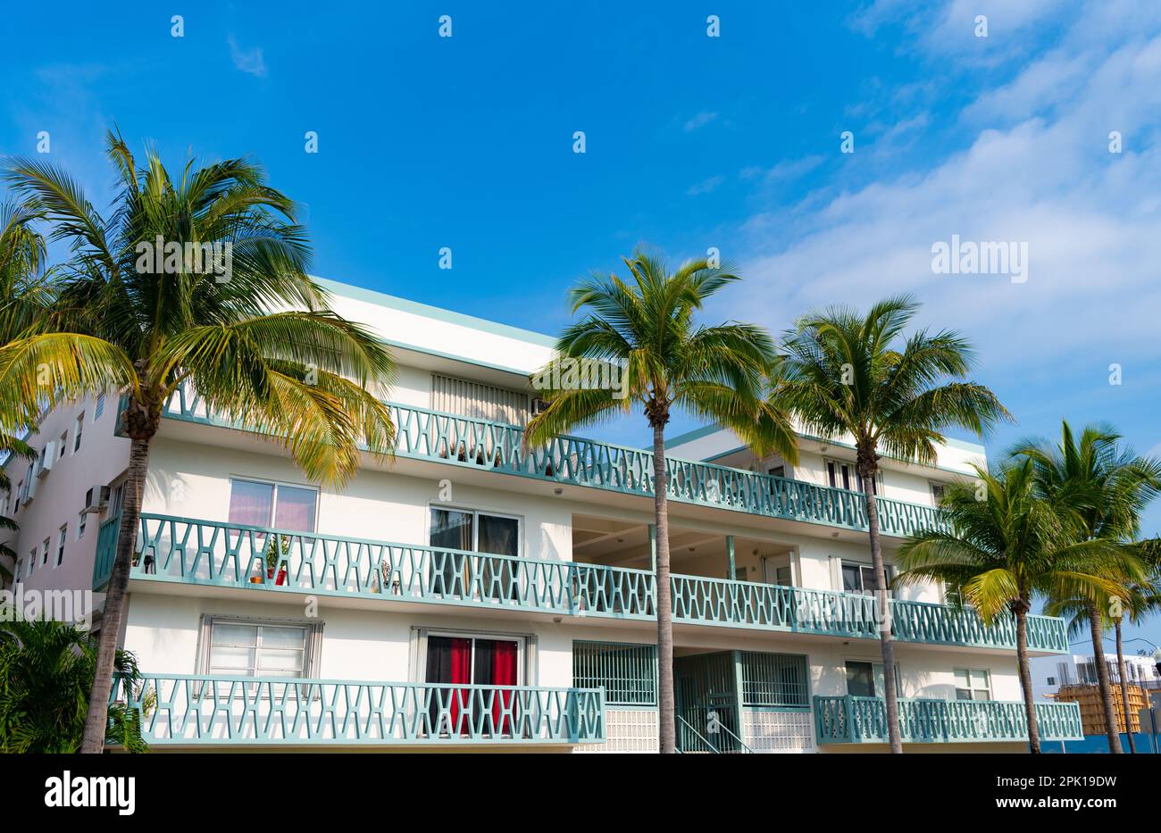 Miami south beach ocean drive building facade architecture. building ...