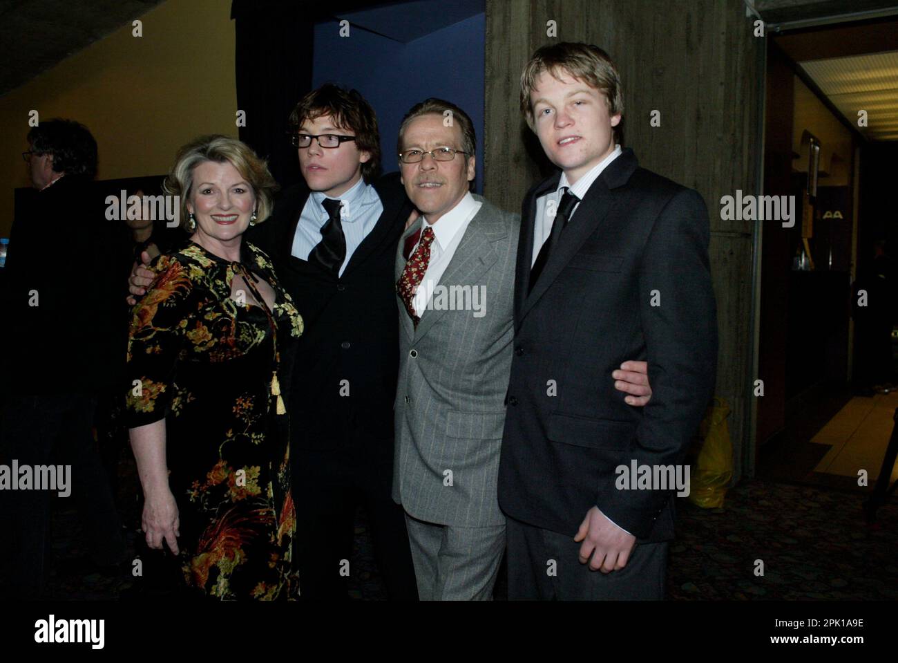 From left: Brenda Blethyn, Khan Chittenden and guests at the Australian ...