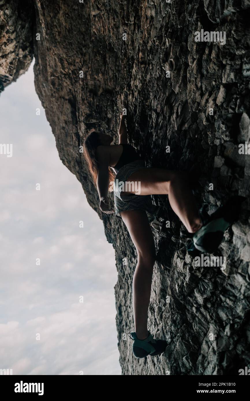 Rock Climber Body Girl