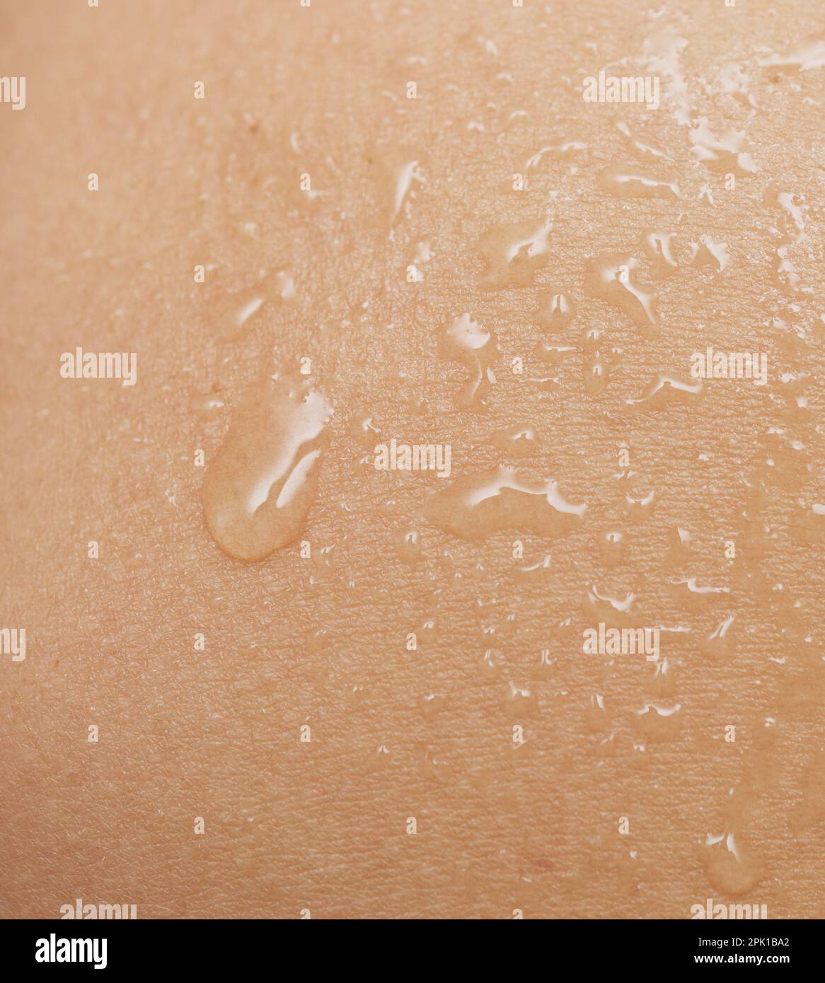 Water drops on skin hi-res stock photography and images - Alamy