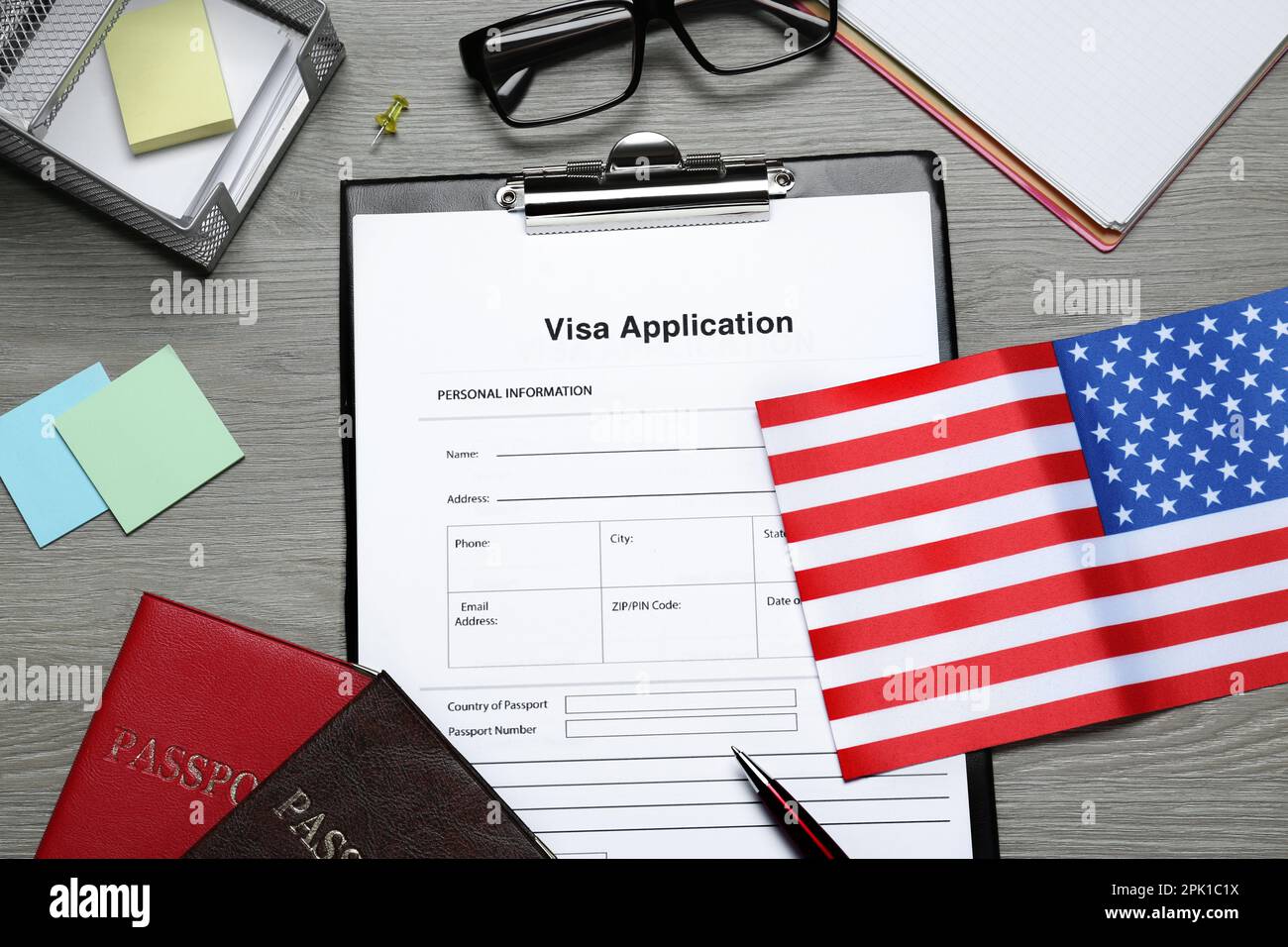 Passports application form american hi-res stock photography and images ...