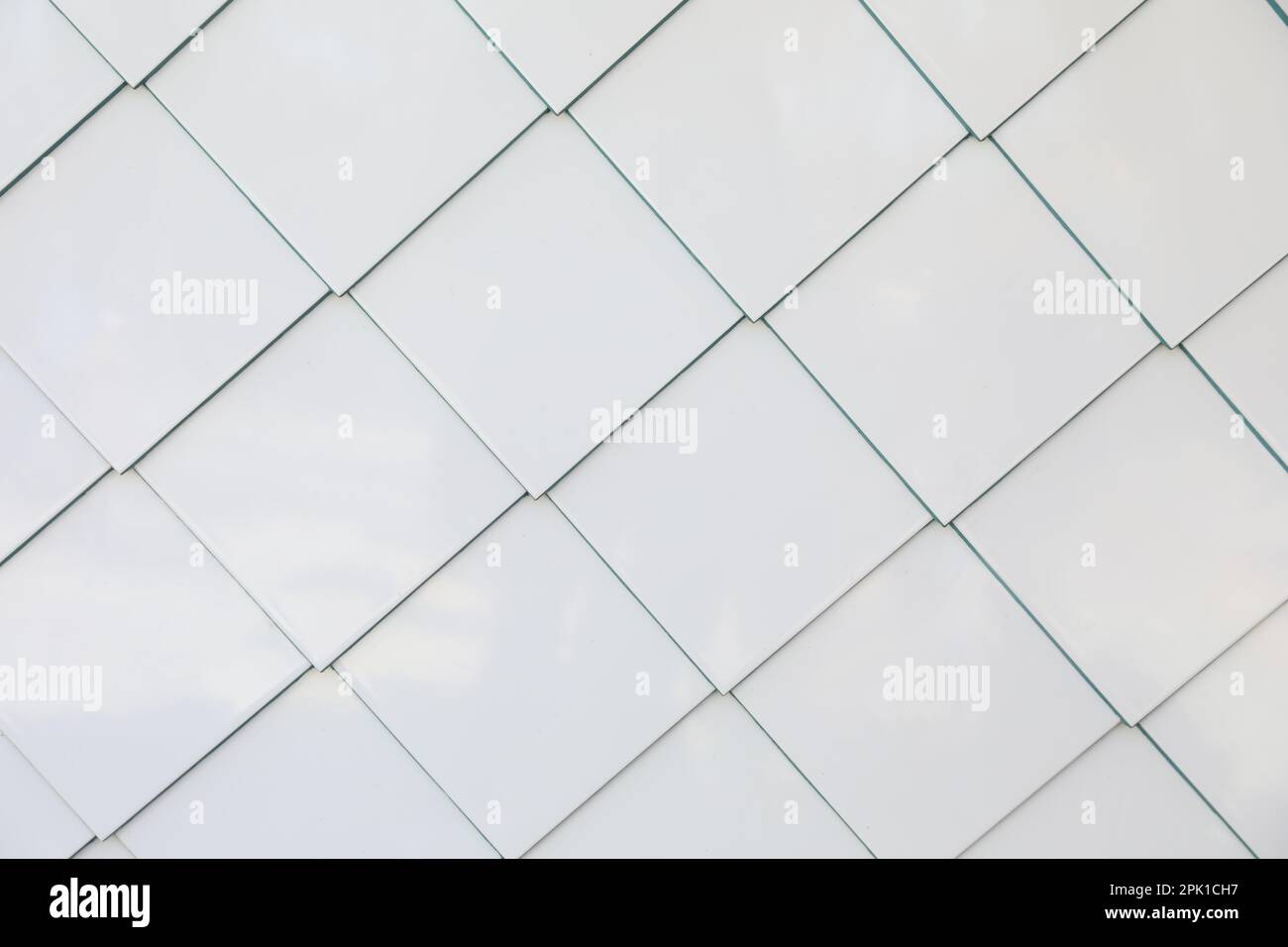 Texture of white tiled wall as background Stock Photo - Alamy