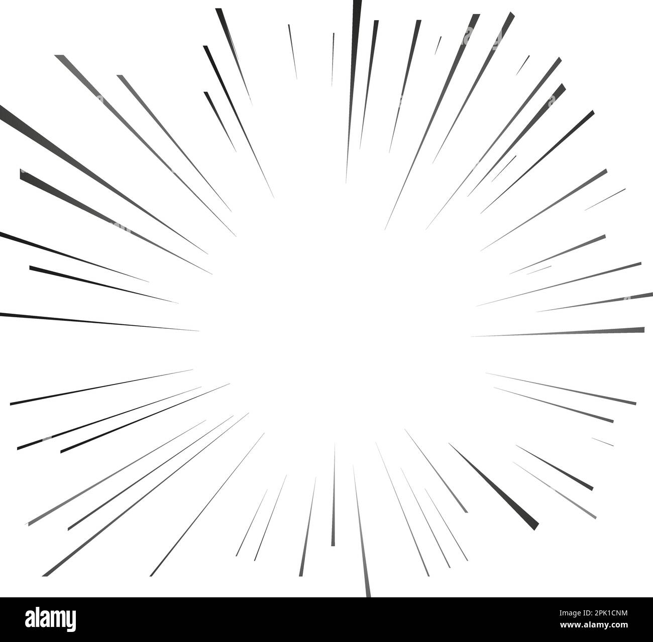 Manga radial focus speed lines for comic effect Stock Vector Image ...