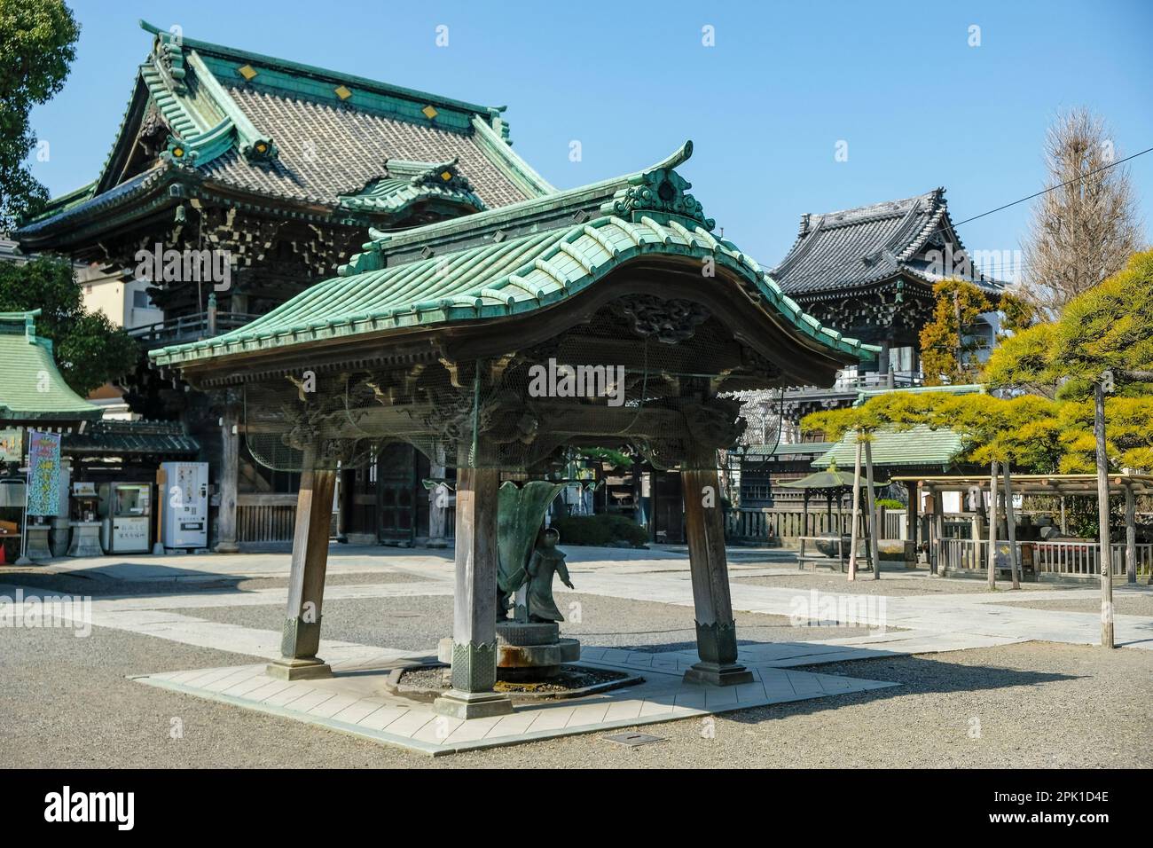 Tokyo, Japan - March 8, 2023: Shibamata Taishakuten, a Buddhist temple ...