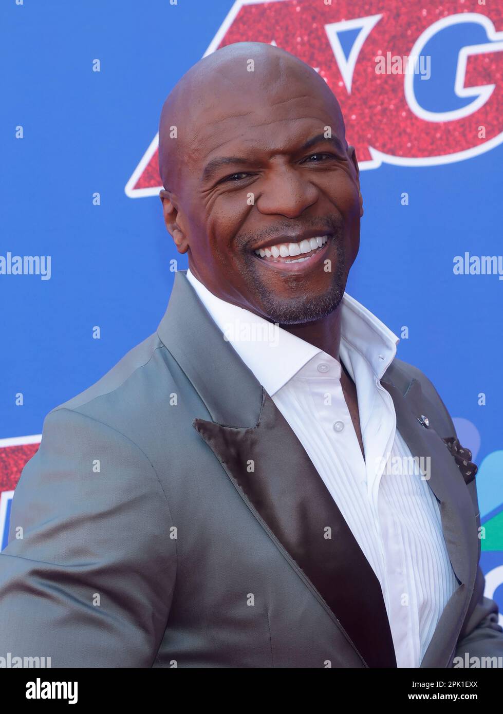 4 April 2023 Pasadena, California - Terry Crews. 'America's Got Talent ...