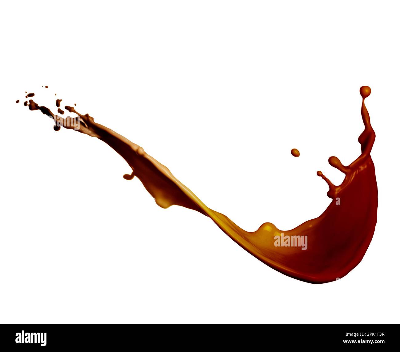 Splash of tasty soy sauce isolated on white Stock Photo - Alamy