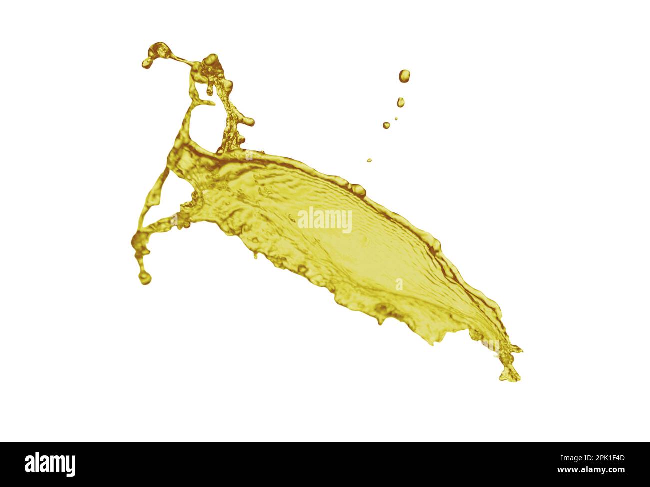 Natural organic cooking oil splashing on white background Stock Photo ...
