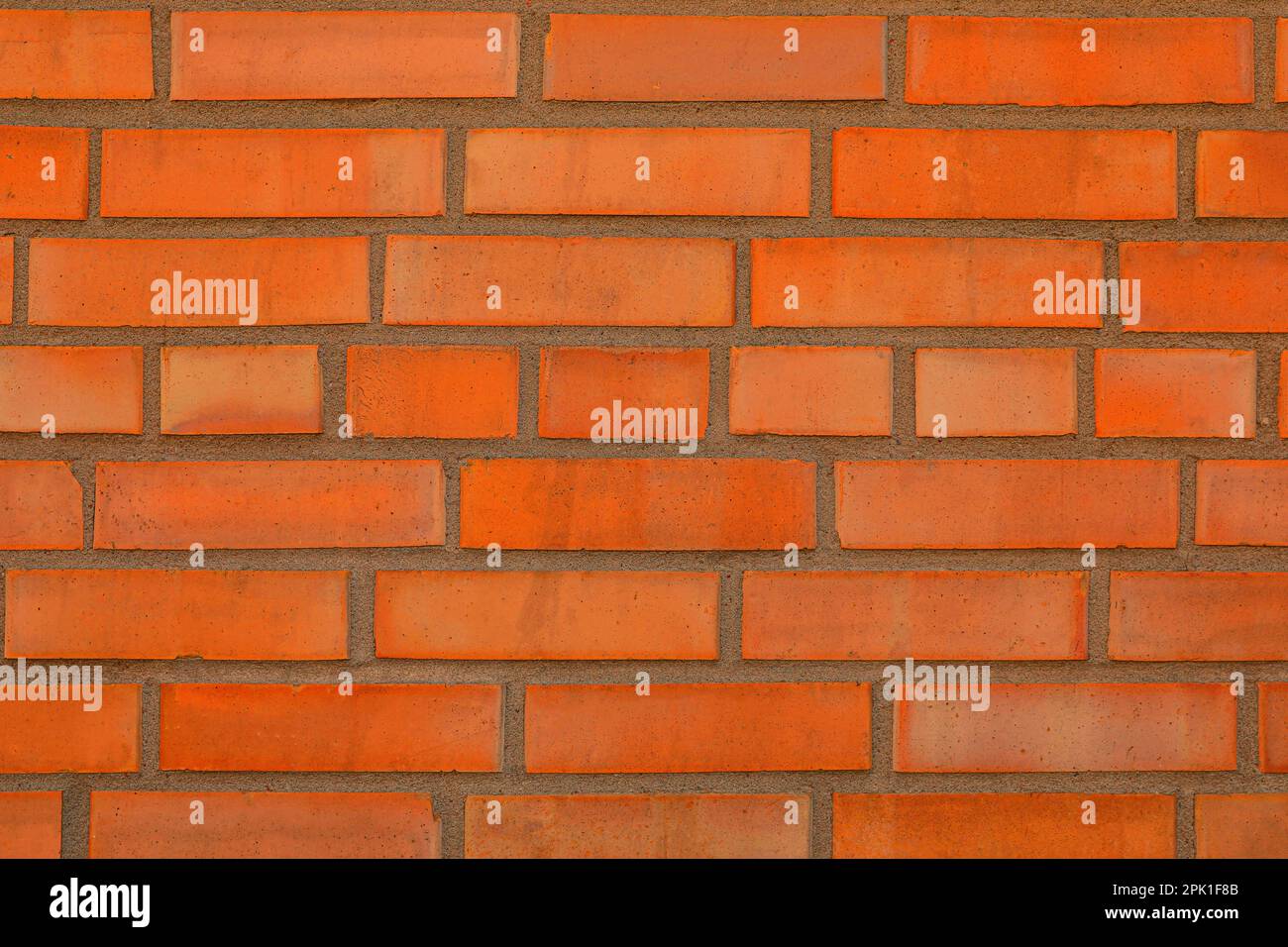 Texture of orange brick wall as background Stock Photo - Alamy