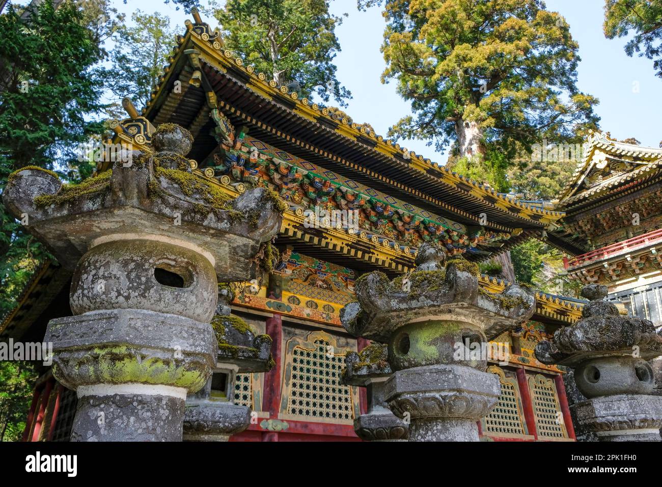 Nikko, Japan - March 11, 2023: Nikko Toshogu, the shinto shrine a ...