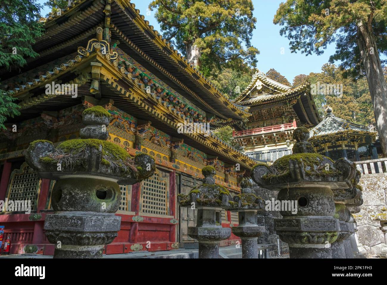 Nikko, Japan - March 11, 2023: Nikko Toshogu, the shinto shrine a ...