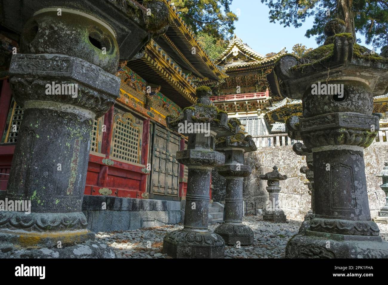 Nikko, Japan - March 11, 2023: Nikko Toshogu, the shinto shrine a ...