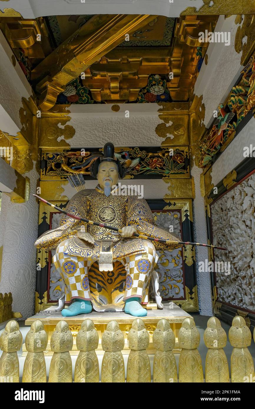 Nikko, Japan - March 11, 2023: Nikko Toshogu, the shinto shrine a ...