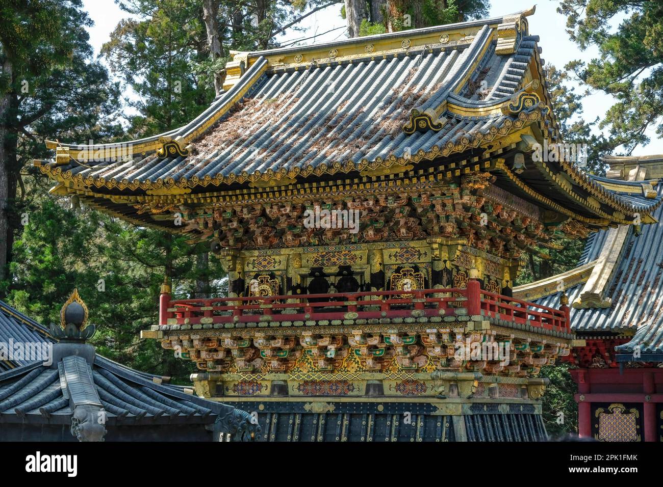 Nikko, Japan - March 11, 2023: Nikko Toshogu, the shinto shrine a ...