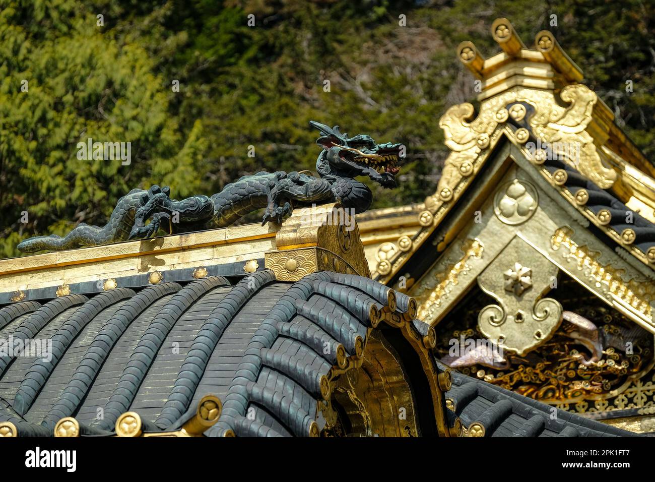 Nikko, Japan - March 11, 2023: Nikko Toshogu, the shinto shrine a ...