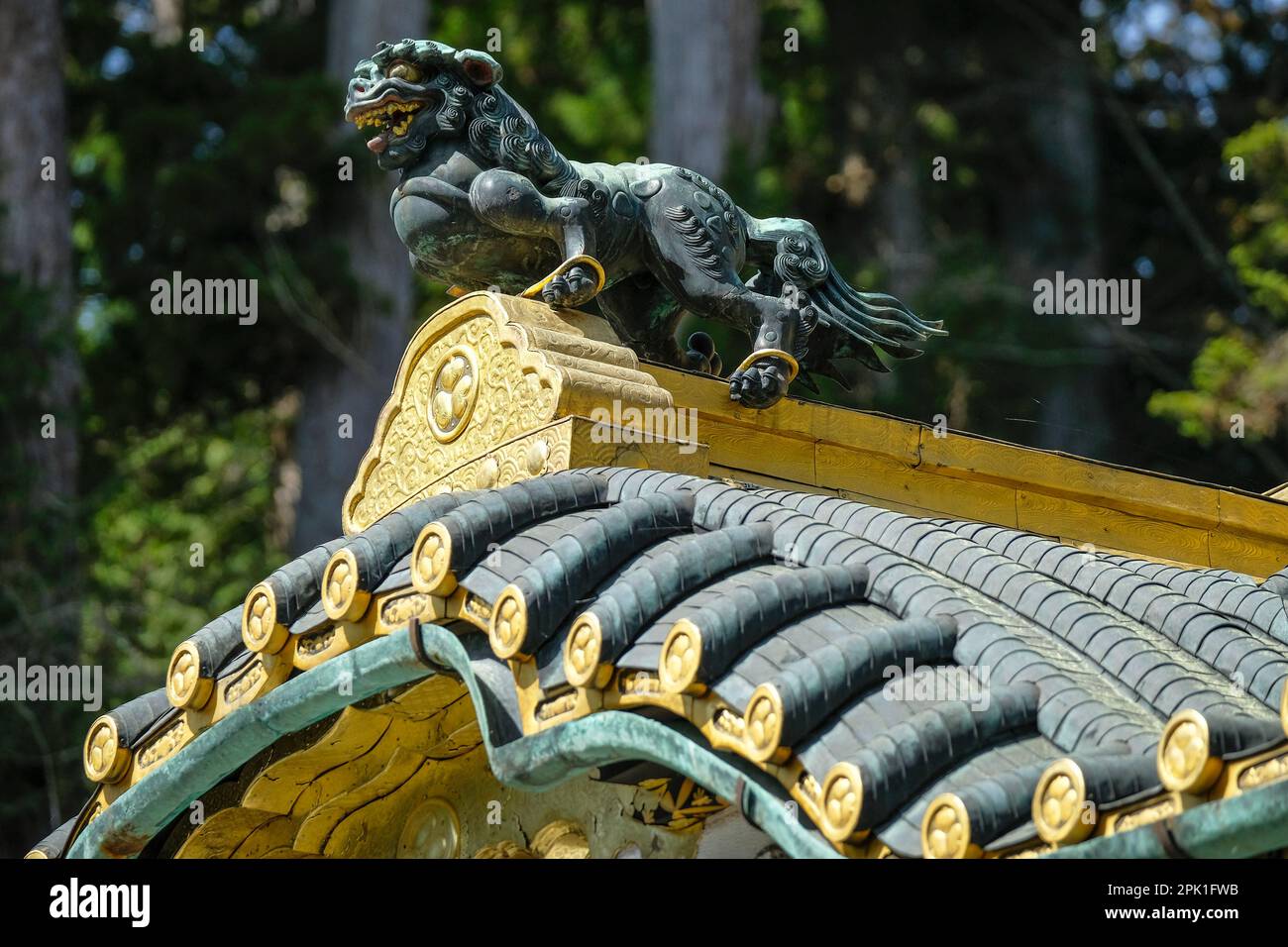 Nikko, Japan - March 11, 2023: Nikko Toshogu, the shinto shrine a ...