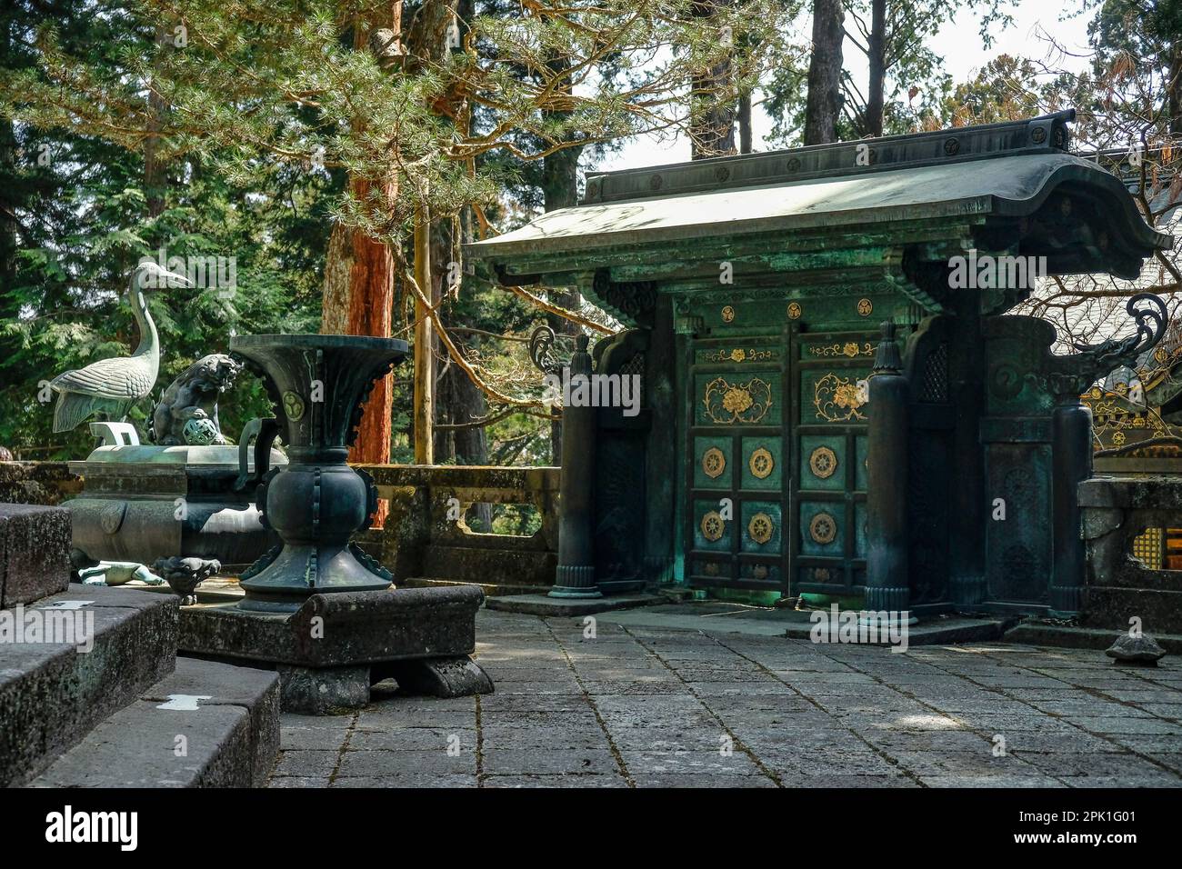 Nikko, Japan - March 11, 2023: Nikko Toshogu, the shinto shrine a ...