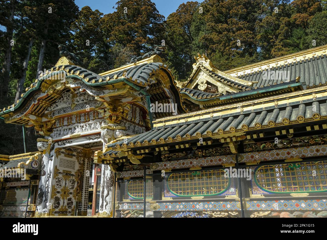 Nikko, Japan - March 11, 2023: Nikko Toshogu, the shinto shrine a ...