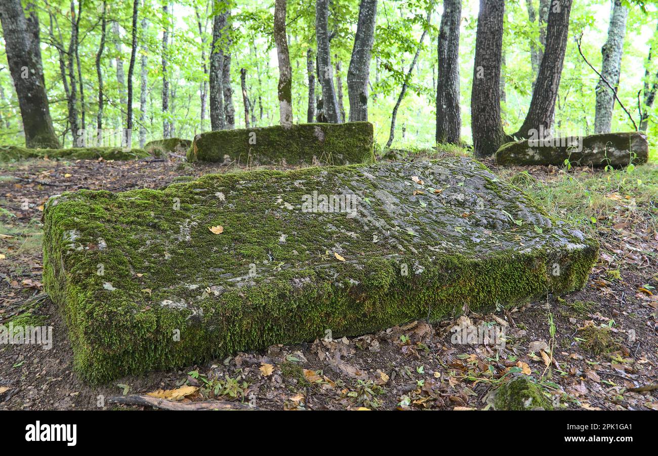 Vrbica, Foča, Bosnia and Herzegovina – September 2022: Old roman ...