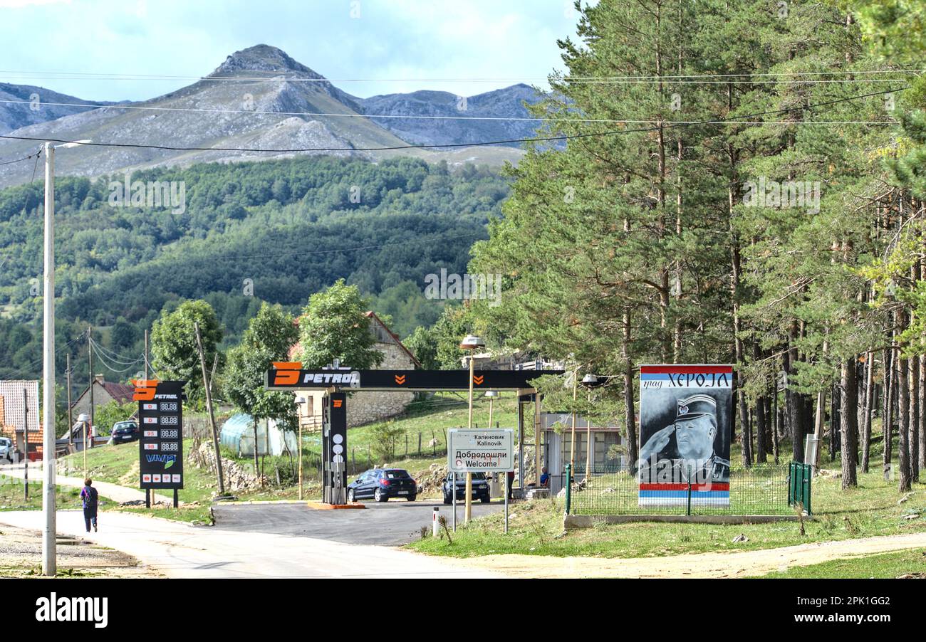 Kalinovik, Bosnia and Herzegovina – September 2022: Memorial for Ratko ...
