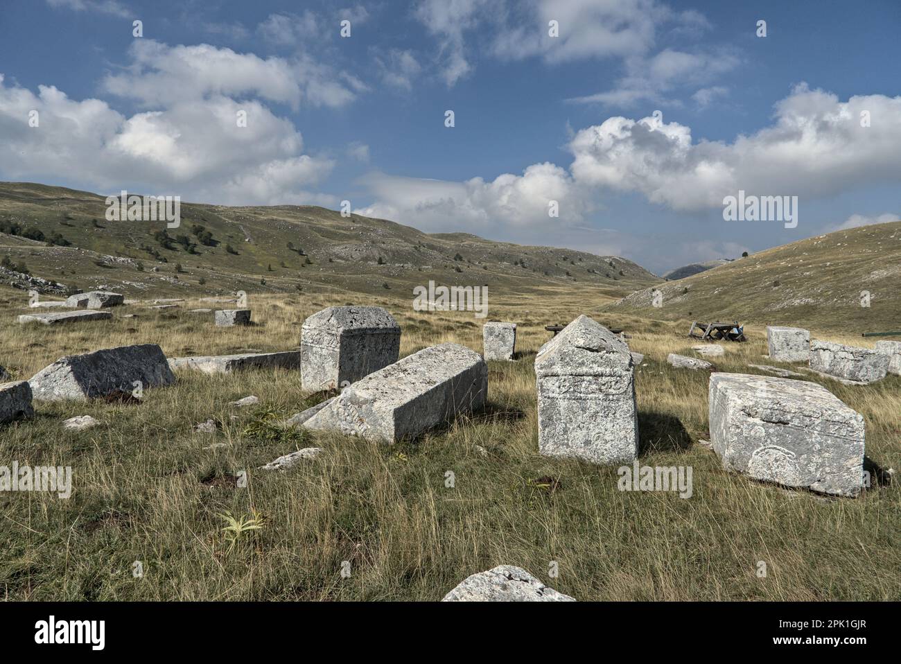 Obalj, Kalinovik, Bosnia and Herzegovina – September 2022: Medieval ...