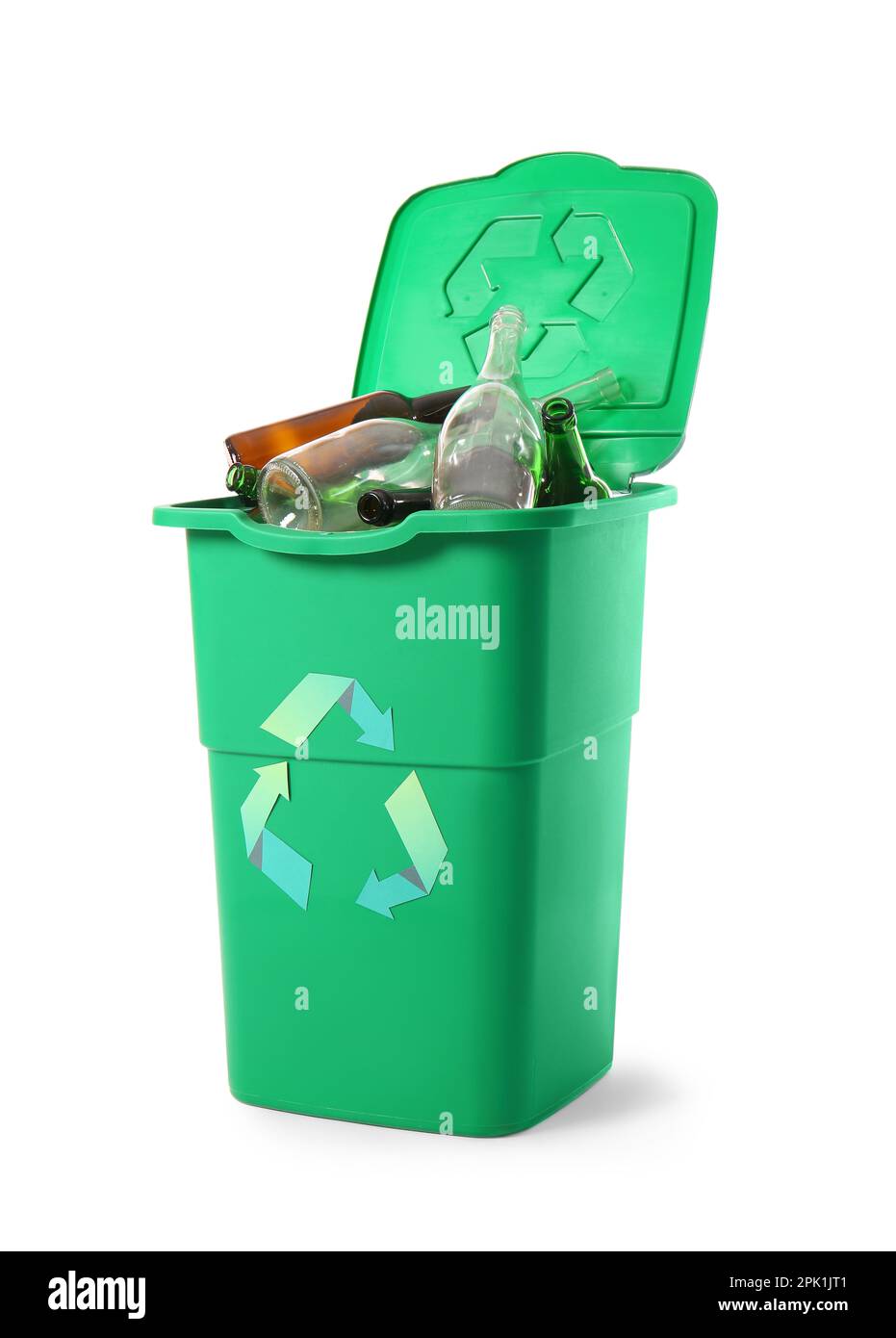 Bottles glass recycling symbol hi-res stock photography and images - Alamy