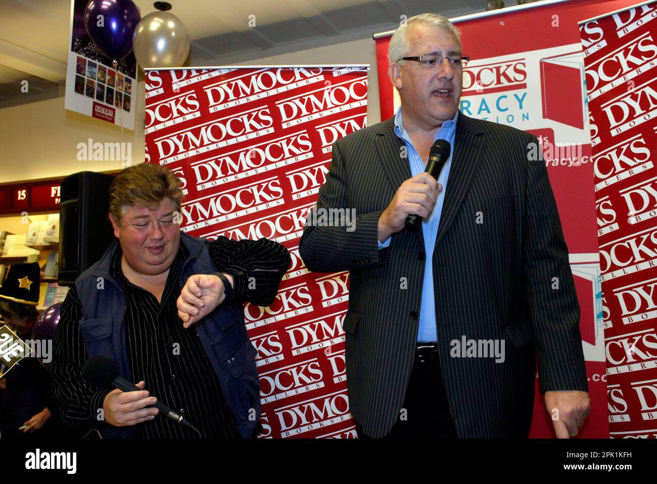 Jonathan Coleman and Don Grover (CEO of the Dymocks Group of Companies ...
