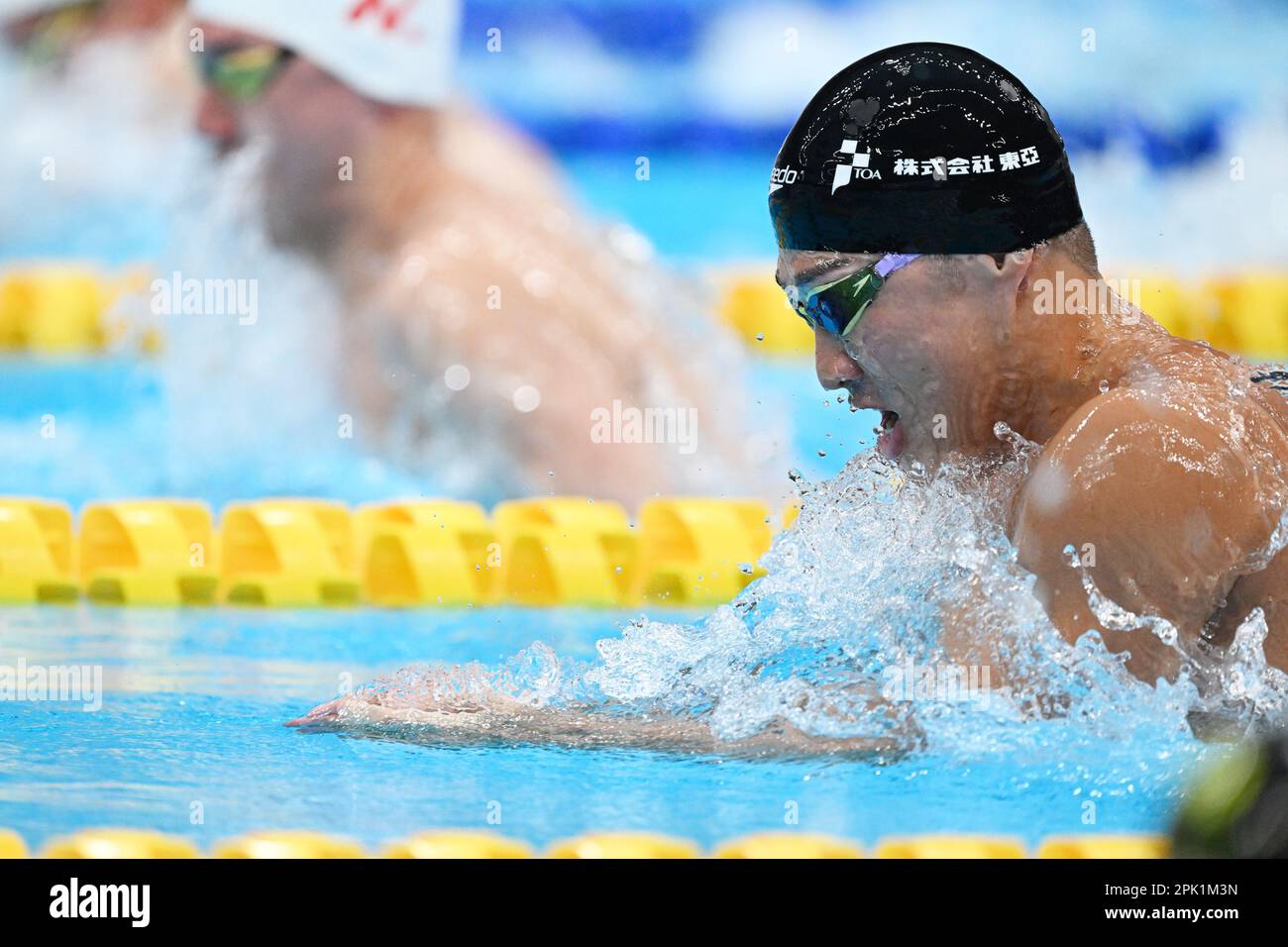 Tokyo, Japan. Credit: MATSUO. 5th Apr, 2023. Yoshiki Yamanaka Swimming ...