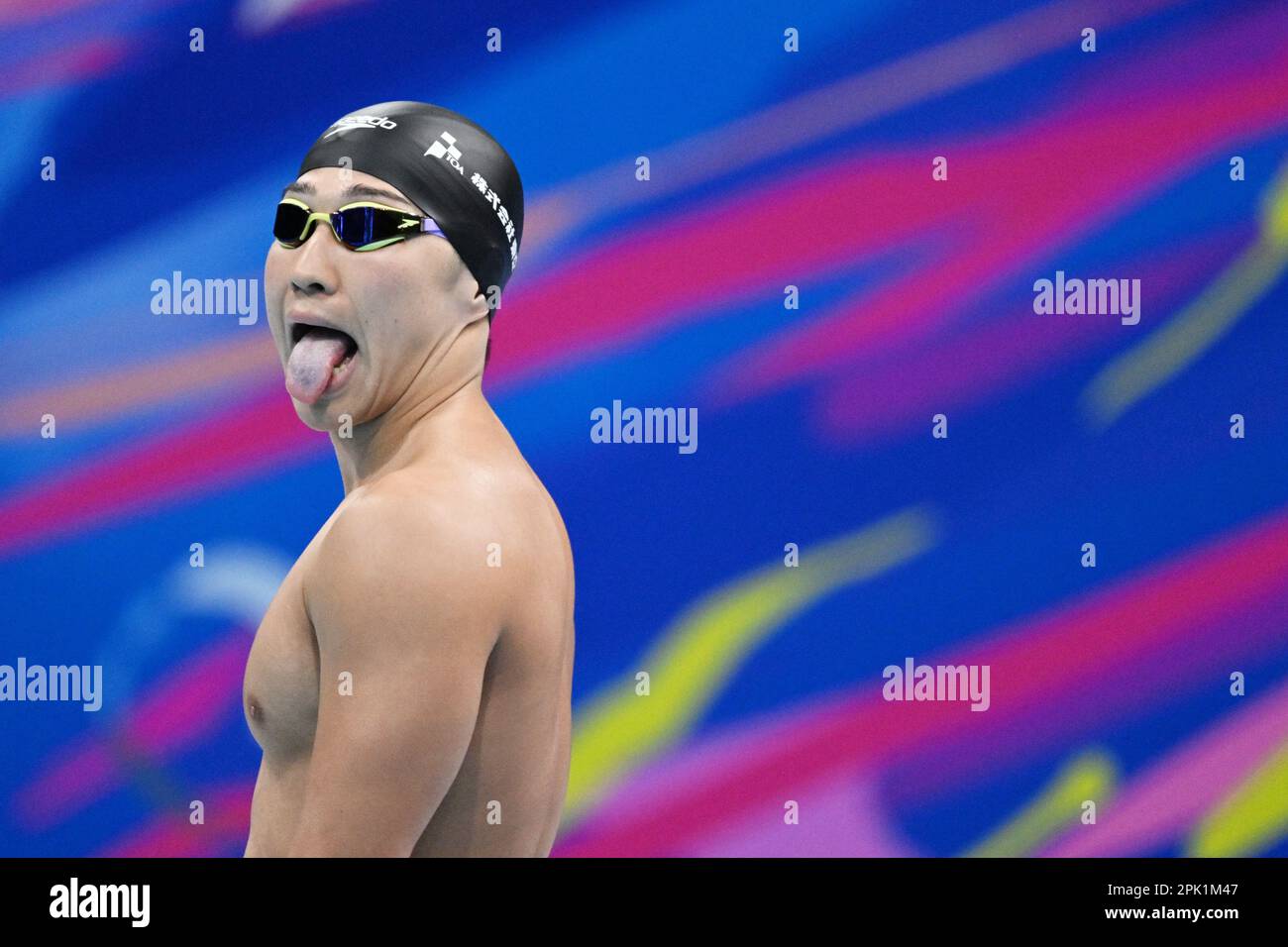 Tokyo, Japan. Credit: MATSUO. 5th Apr, 2023. Yoshiki Yamanaka Swimming ...