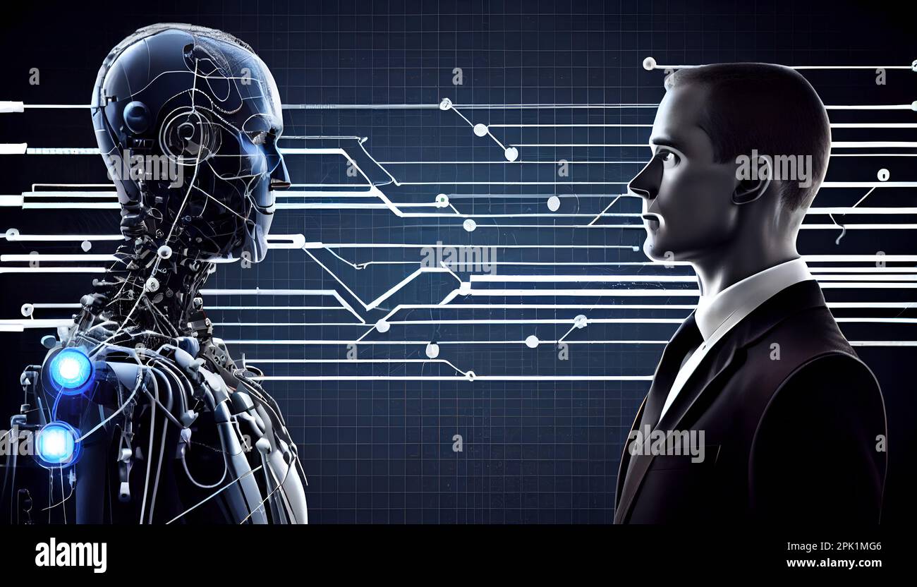 Human brain vs ai hi-res stock photography and images - Alamy