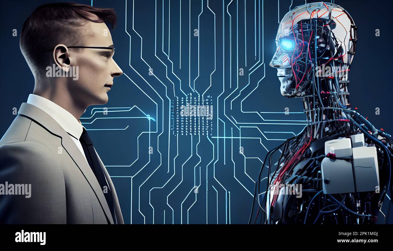 Ai vs human brain hi-res stock photography and images - Alamy