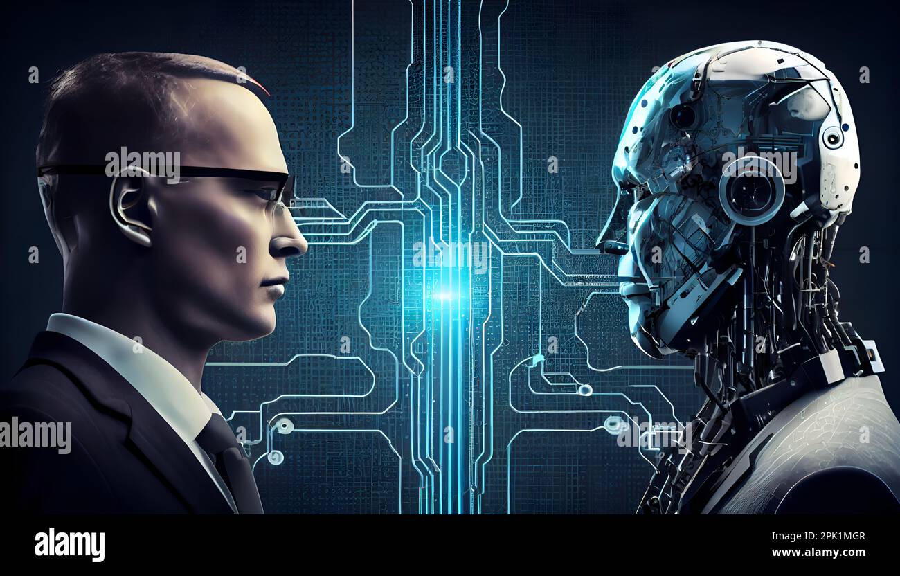 Ai vs human brain hi-res stock photography and images - Alamy