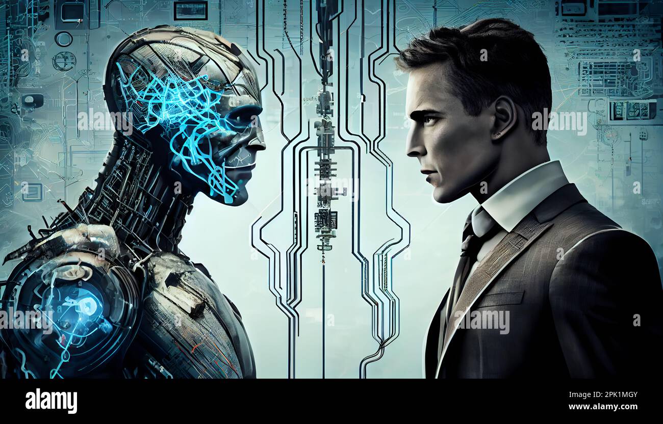 Ai vs human brain hi-res stock photography and images - Alamy