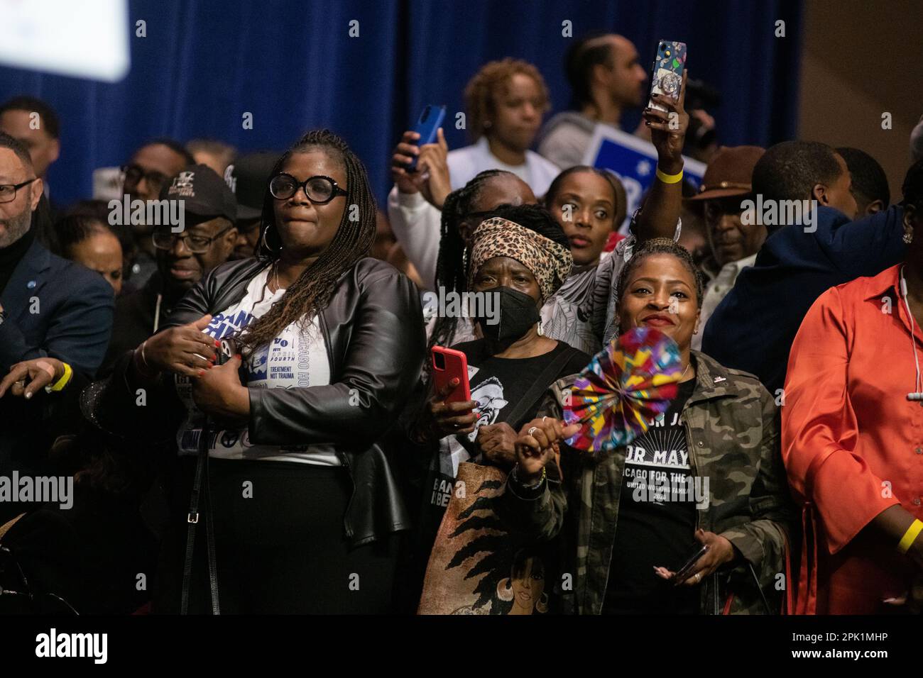 Election night party for newly elected Mayor of Chicago, Brandon ...