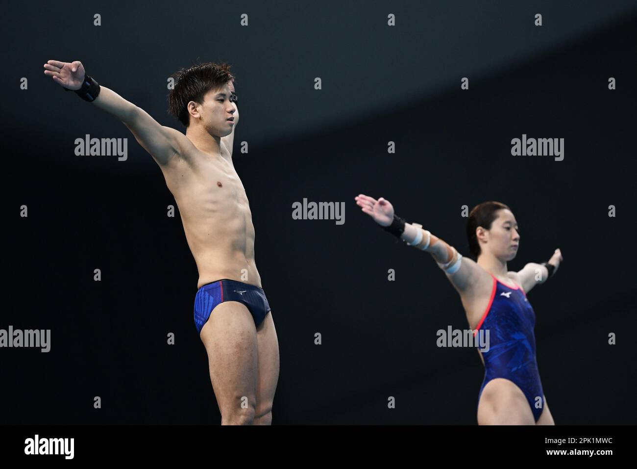 Tokyo, Japan. Credit: MATSUO. 5th Apr, 2023. Hiroki Ito & Minami ...