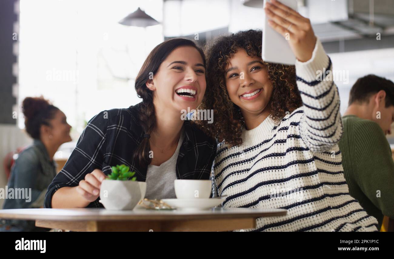 We Take Such Great Pics Together Two Young Women Taking Selfies