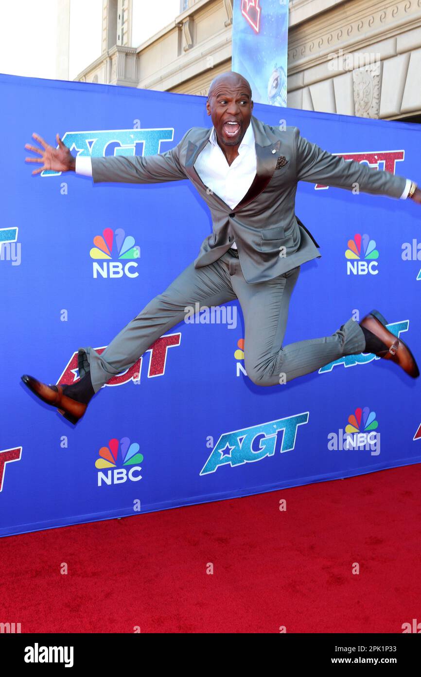 LOS ANGELES - APR 4: Terry Crews at the America's Got Talent Judges ...
