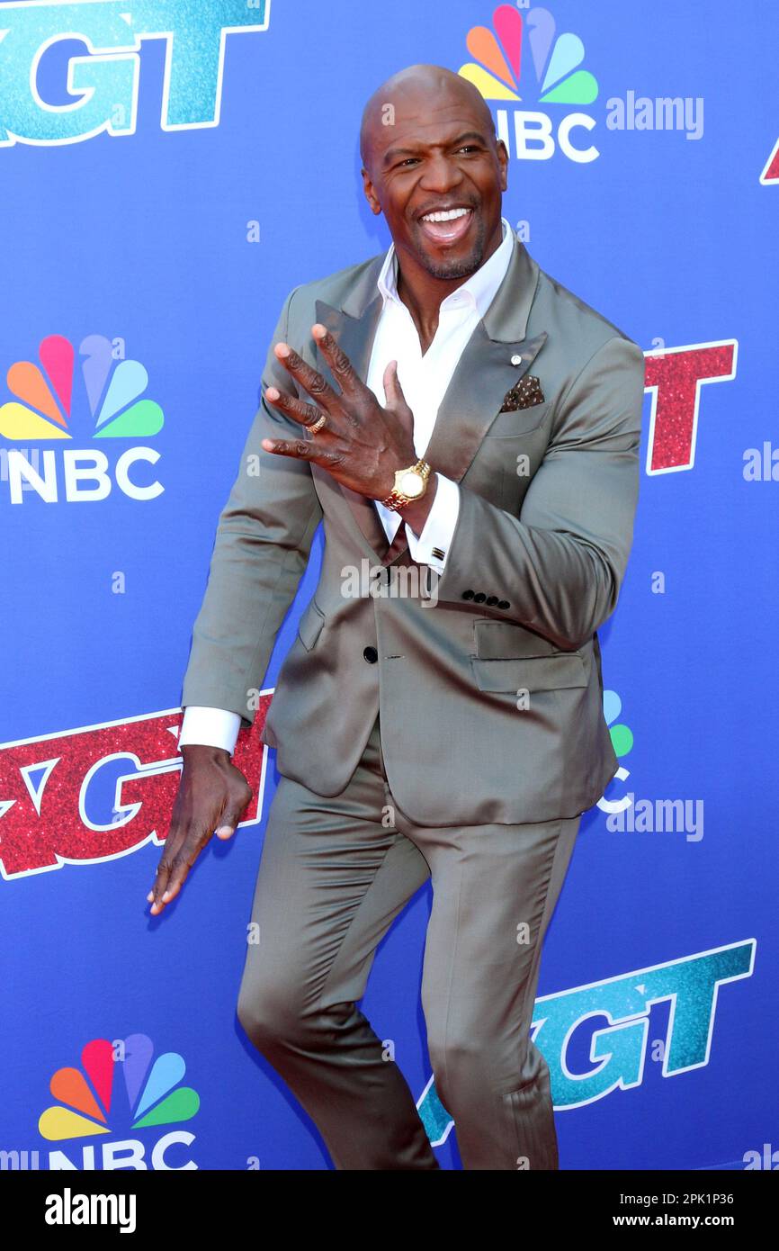 LOS ANGELES - APR 4: Terry Crews at the America's Got Talent Judges ...
