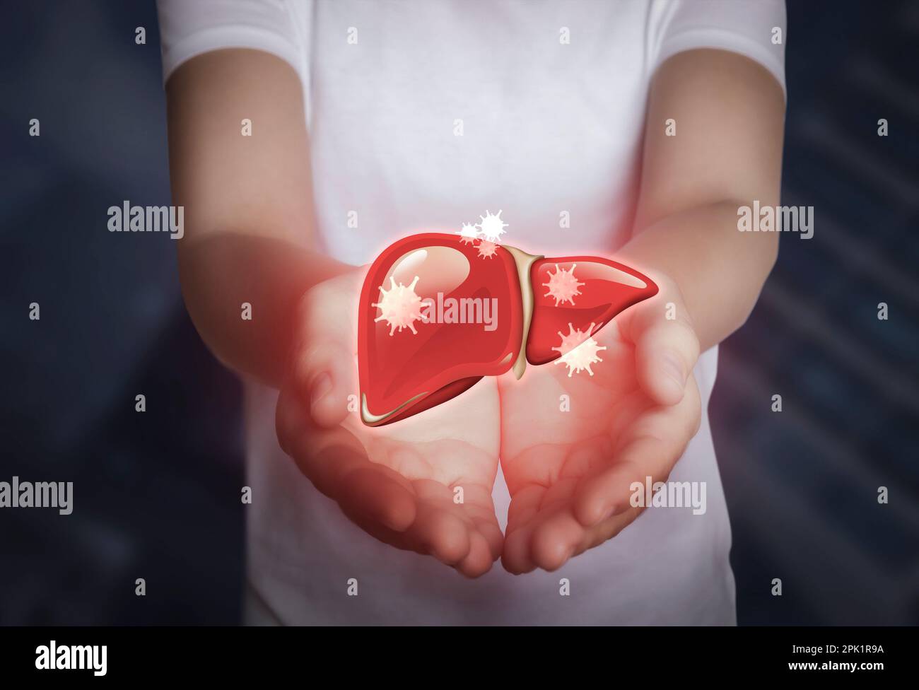 Unhealthy Human Liver