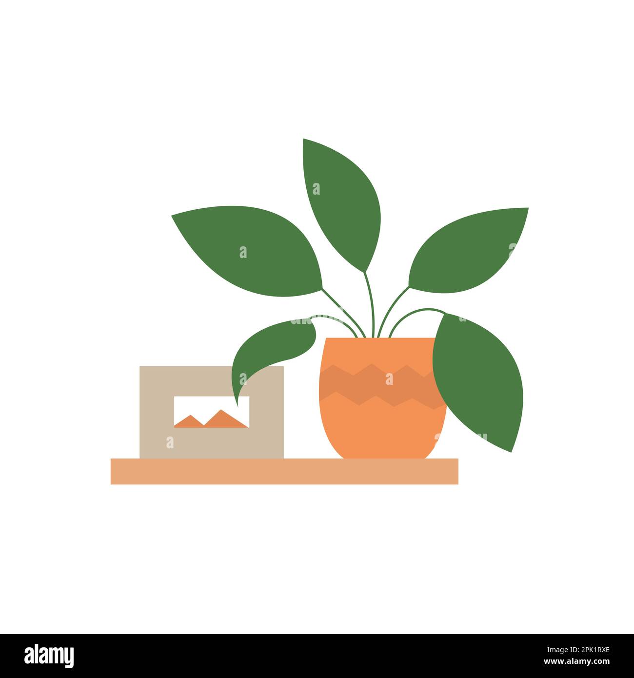 Vector flat style shelf Stock Vector Image & Art - Alamy